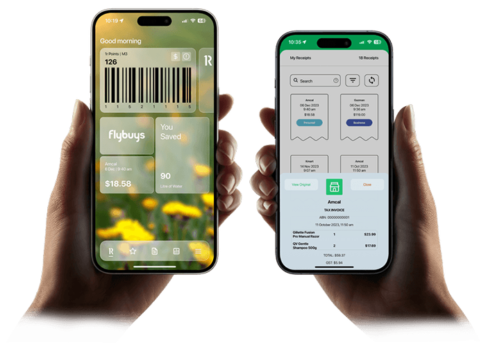NEW INTEGRATION: 1receipt® for Paperless Receipts