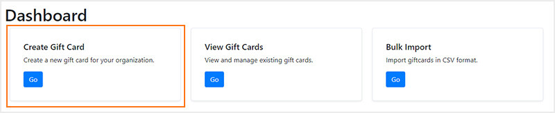 Gift Card Manager