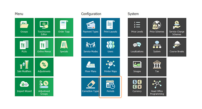 Setting up Surcharges