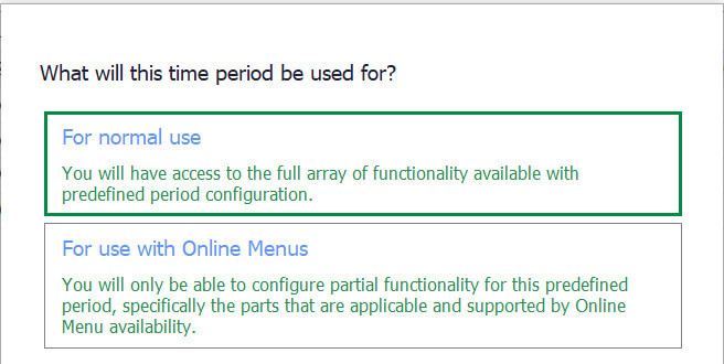 Setting up Surcharges